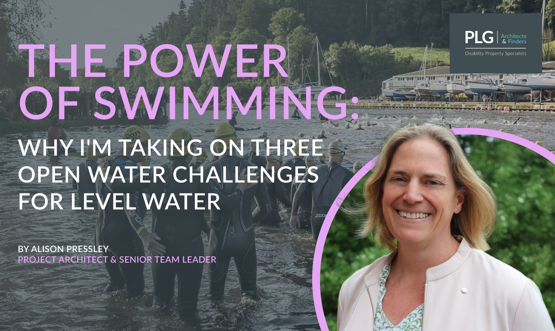 Level Water Fundraising | Taking on Three Open Water Swimming Challenges
